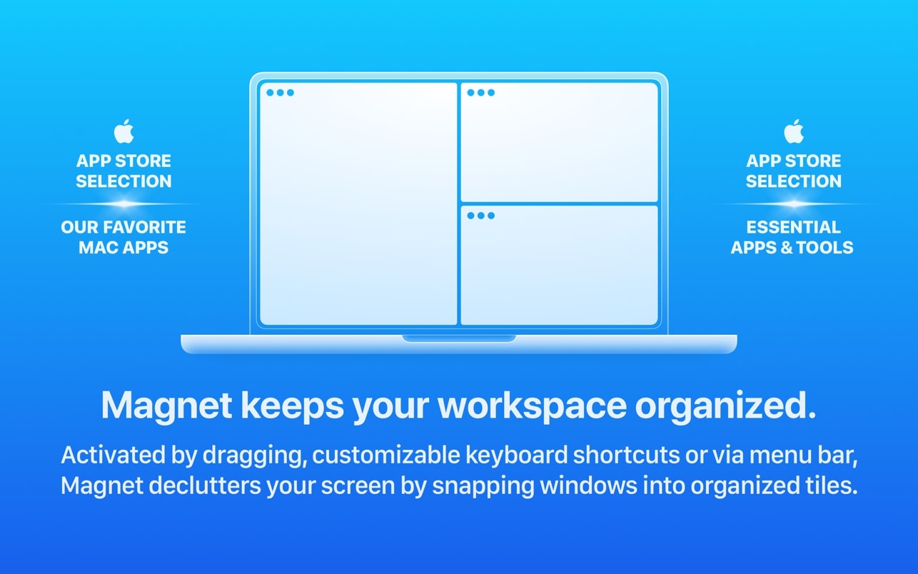 Magnet Pro for Mac v3.0.7 Mac分屏窗口管理软件中文版 - 苹果系统之家