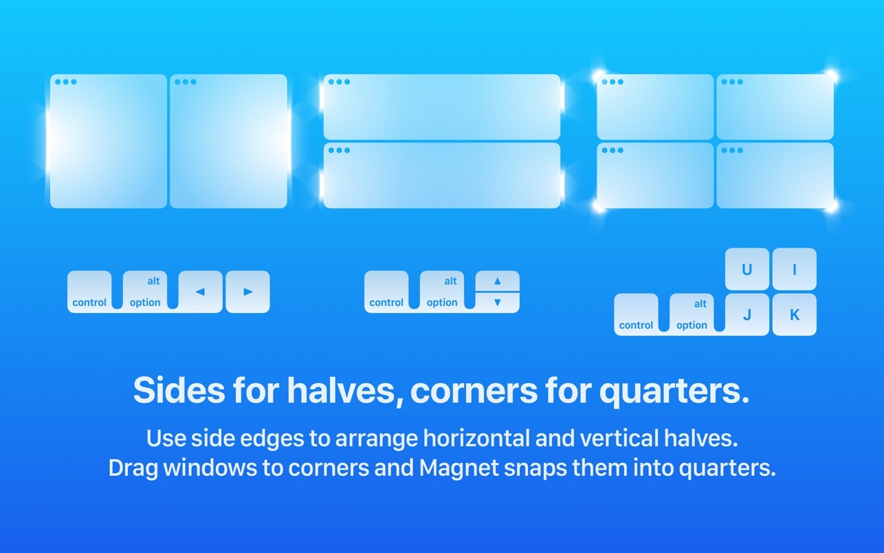 Magnet Pro for Mac v3.0.7 Mac分屏窗口管理软件中文版 - 苹果系统之家