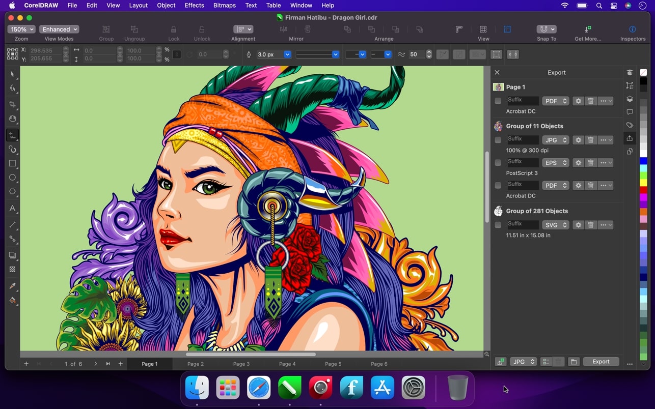 CorelDRAW 2022 For Mac v24.0.0.301 CDR专业图形设计软件中文版 - 苹果系统之家