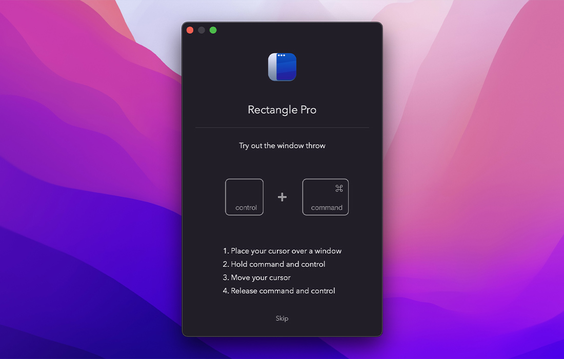 Rectangle Pro For Mac v2.8 使用光标和键盘快捷键自定义窗口位置 - 苹果系统之家
