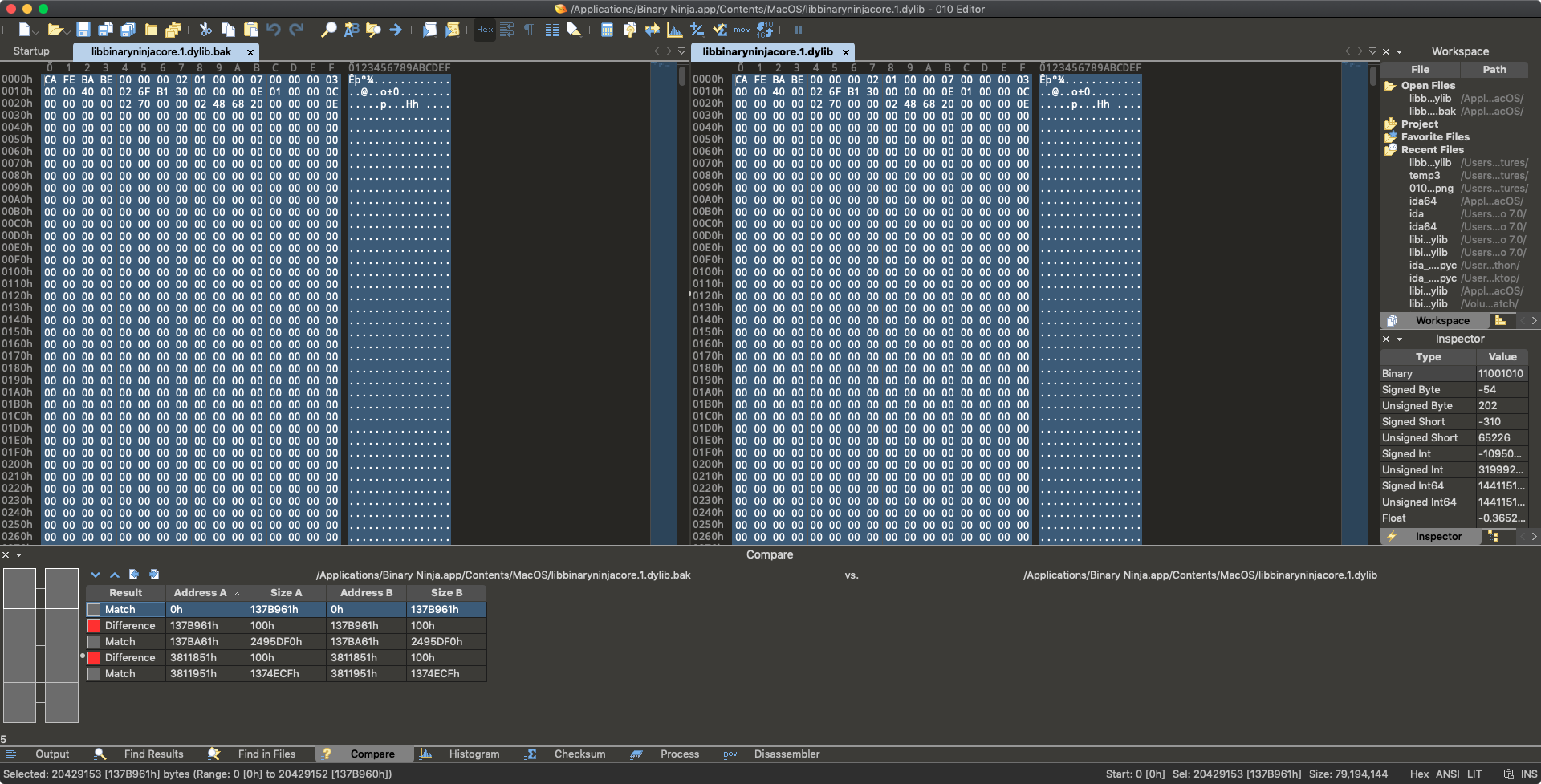 010 Editor For Mac v16.0.2 专业十六进制二进制和文本编辑器 - 苹果系统之家