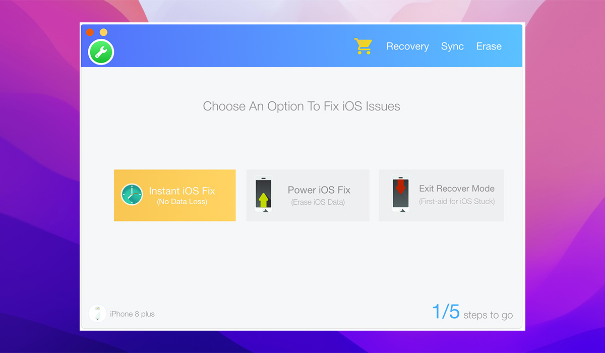 Fix My iPhone For Mac v2.5.5 iPhone 修复刷机工具 - 苹果系统之家