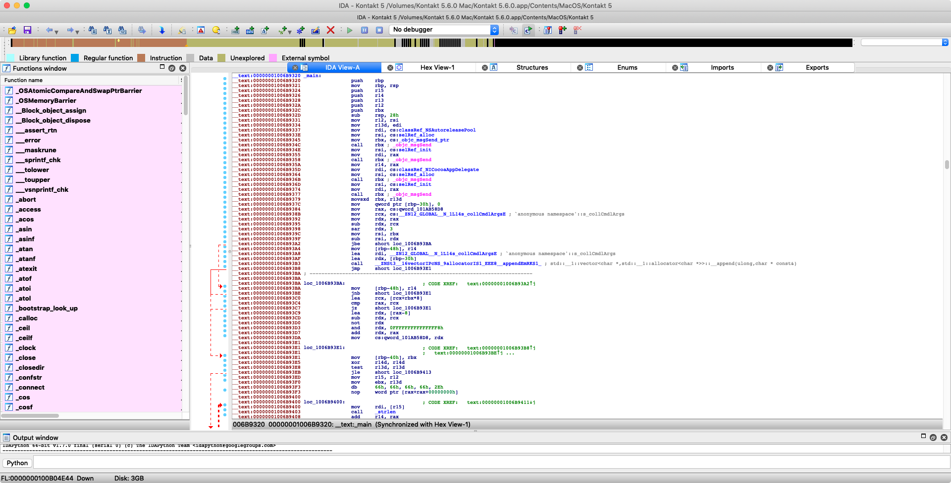 IDA Pro For Mac v7.0.170914 交互式反汇编调试软件 - 苹果系统之家