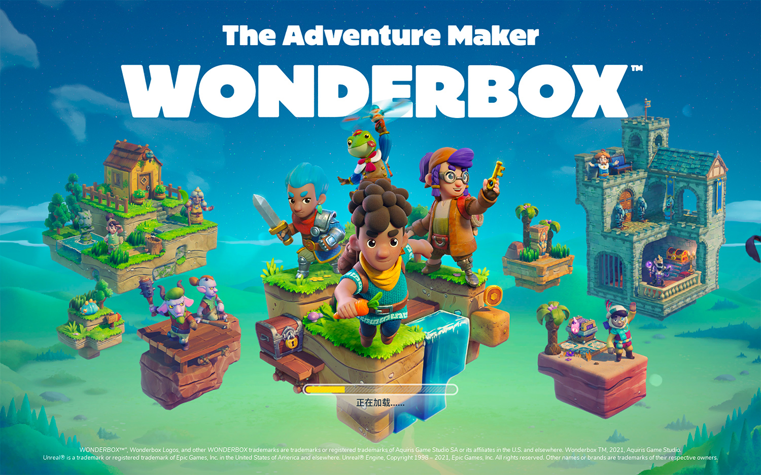 神奇宝盒:冒险制作者 Wonderbox:The Adventure Maker For Mac v2.5.2 动作冒险游戏中文版 - 苹果系统之家