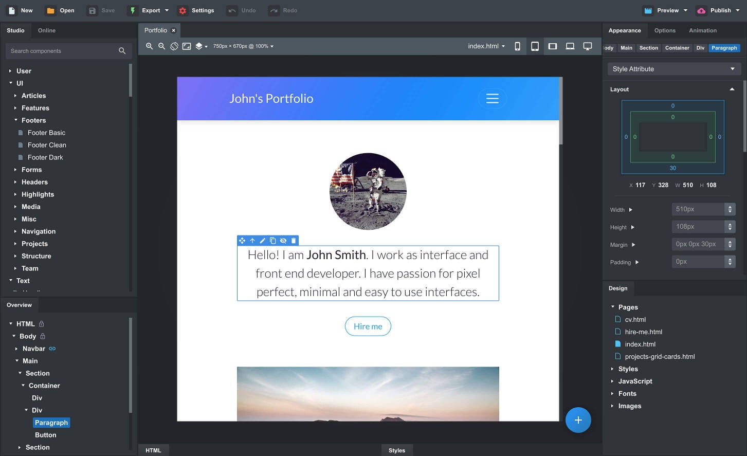 Bootstrap Studio For Mac v6.7.3 响应式网页开发客户端 - 苹果系统之家