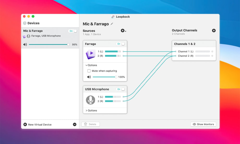 Loopback For Mac v2.4.7 音频软件 - 苹果系统之家