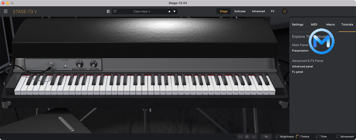 Arturia Stage-73 V For Mac v2.6.4 6127 插件 - 苹果系统之家