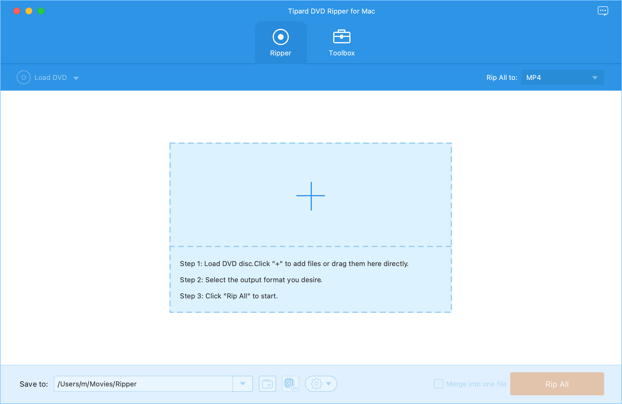 Tipard DVD Ripper For Mac v10.0.66 DVD转换器 - 苹果系统之家