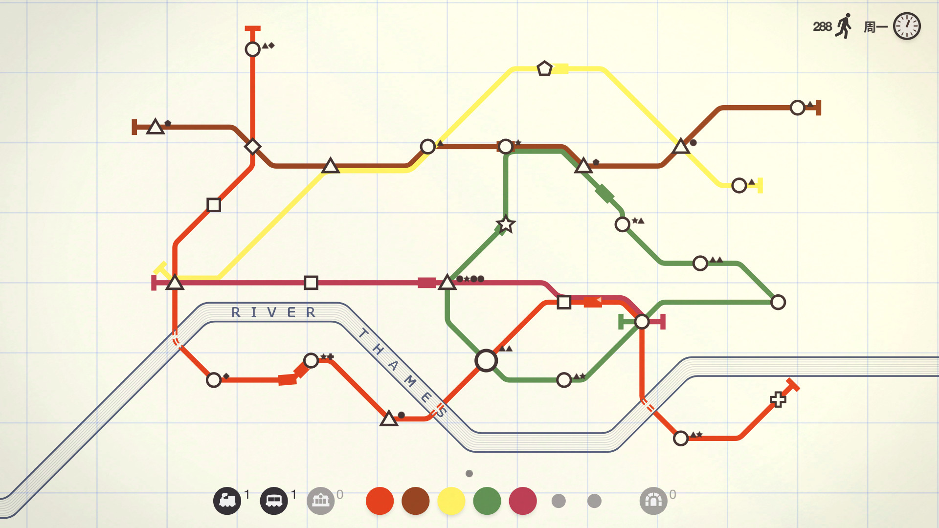 迷你地铁 Mini Metro For Mac v2.53.1(53) 策略模拟游戏中文版 - 苹果系统之家