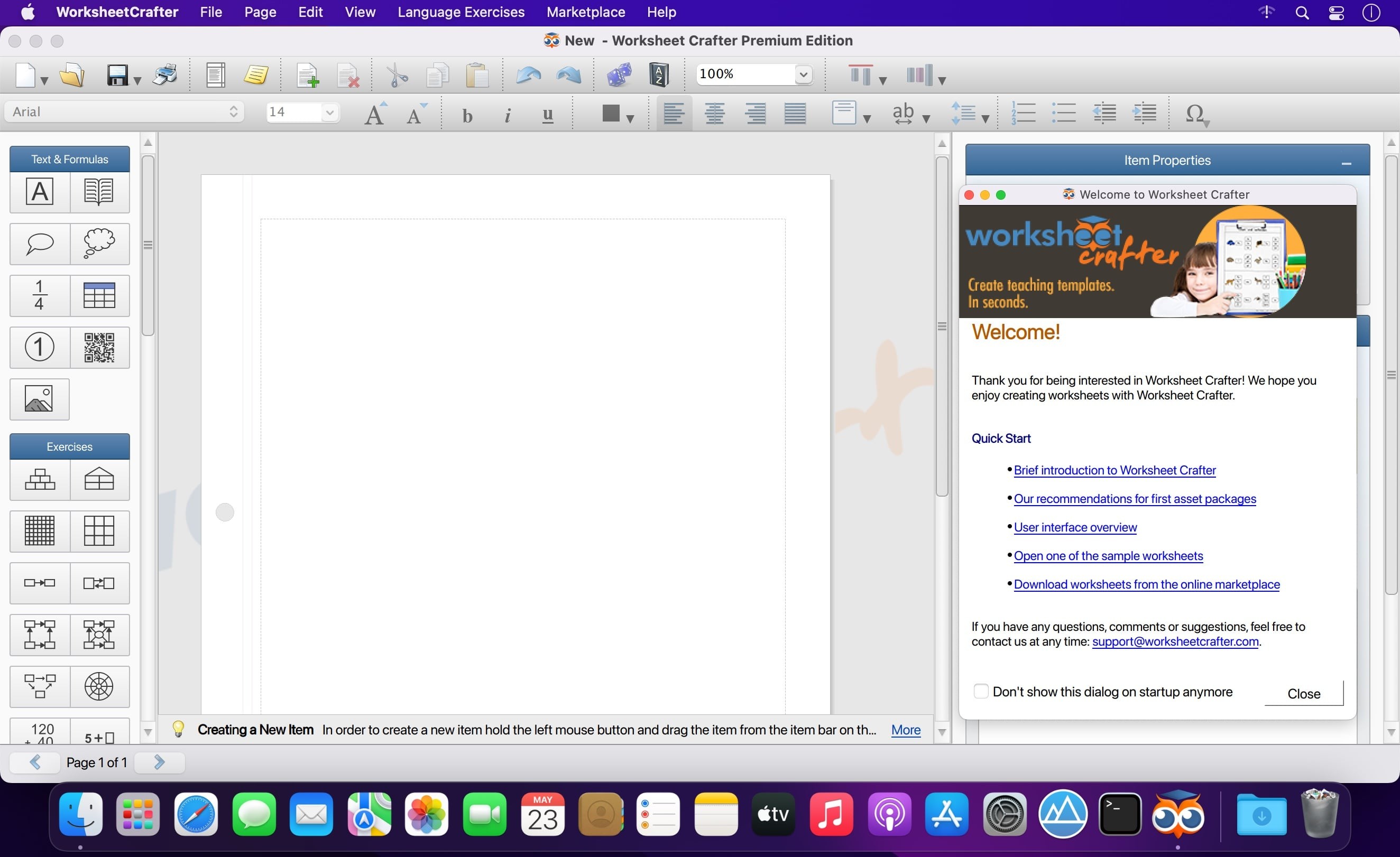 Worksheet Crafter