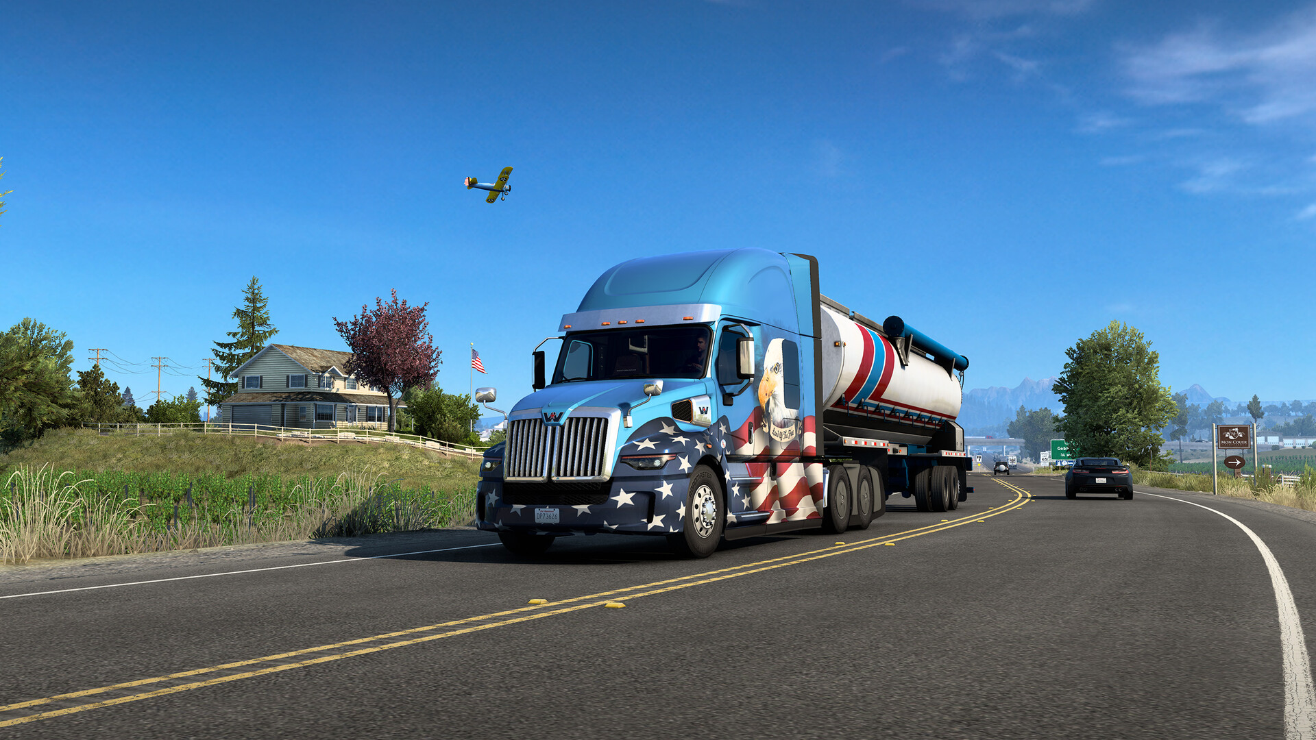 American Truck Simulator For Mac v1.57.2.0s 美国卡车模拟中文版全DLC - 苹果系统之家