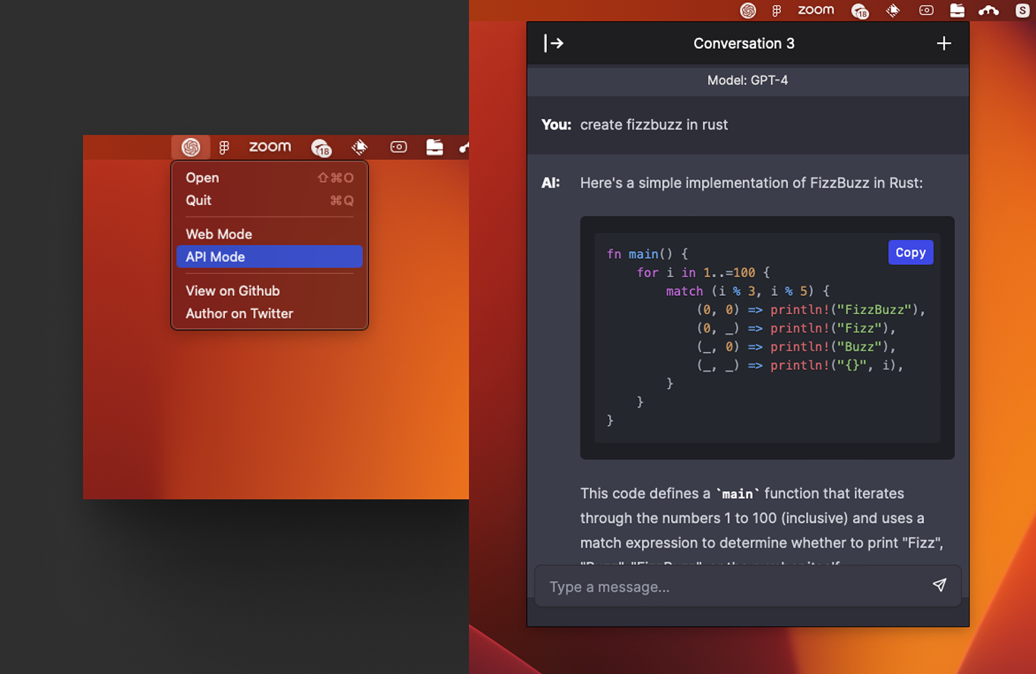 Chat AI For Mac v0.5.0 ChatGPT桌面应用工具 - 苹果系统之家