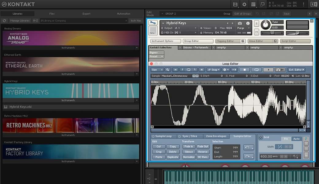 Native Instruments Kontakt 7 For Mac v7.10.10 乐器采样平台 - 苹果系统之家