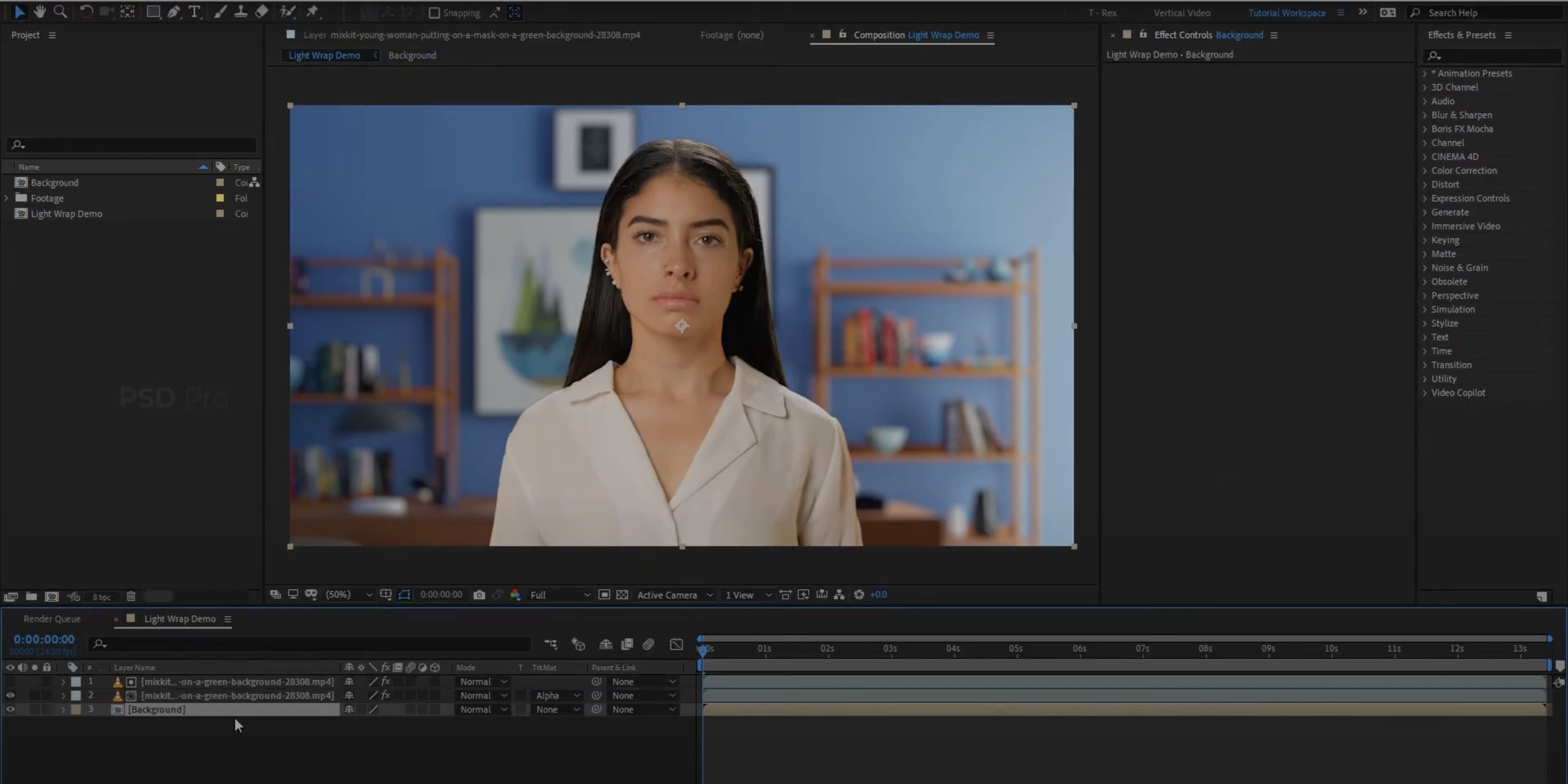 Light Wrap For Mac v1.2.3 Fcpx/AE插件 - 苹果系统之家