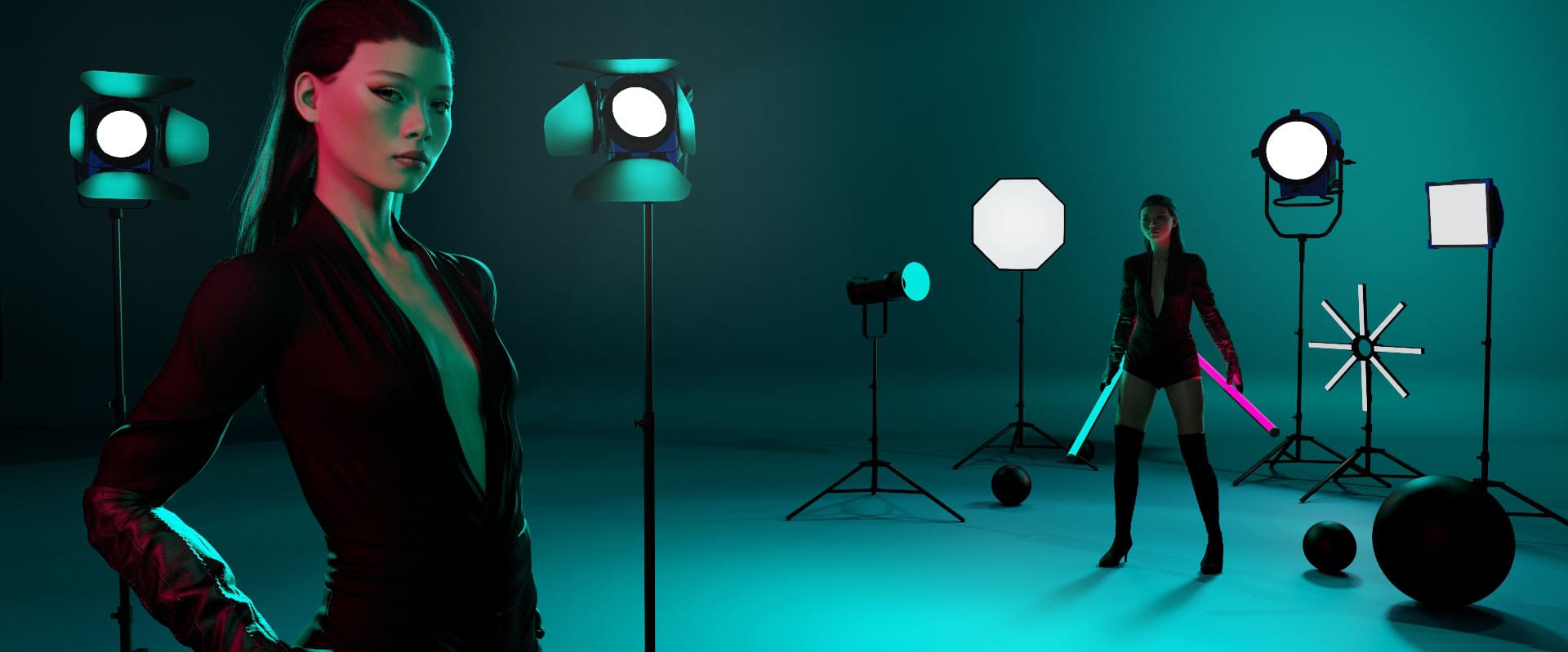 set.a.light 3D STUDIO For Mac v2.5.9 三维模拟影室布光效果软件中文版 - 苹果系统之家