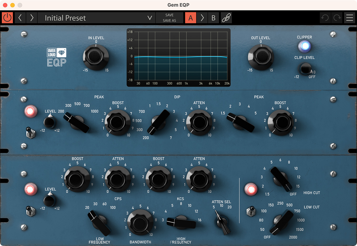 Overloud Gem EQP For Mac v1.0.3 音乐插件 - 苹果系统之家