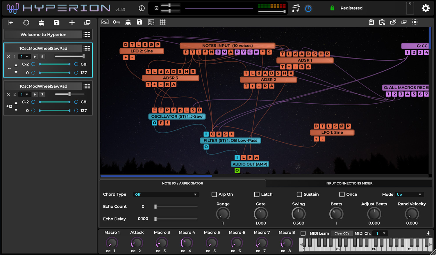 Wavesequencer Hyperion For Mac v1.43 音乐插件 - 苹果系统之家
