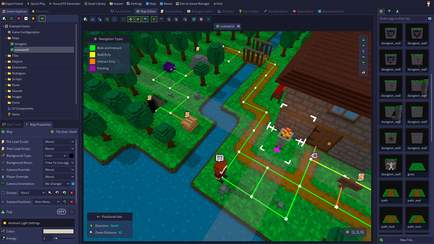 RPG in a Box For Mac v1.0.8.3 创建3D像素风RPG冒险游戏工具 - 苹果系统之家
