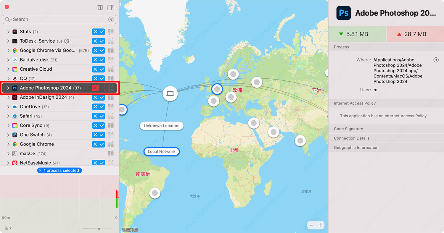 Little Snitch 防火墙屏蔽软件联网教程 - 苹果系统之家