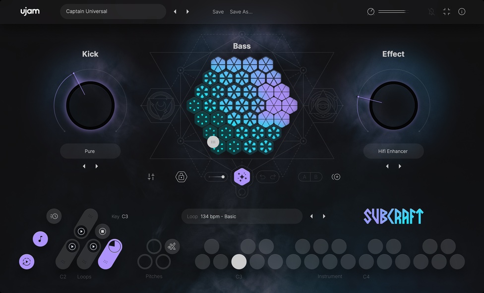 uJAM SUBCRAFT For Mac v1.0.1 音乐插件 - 苹果系统之家